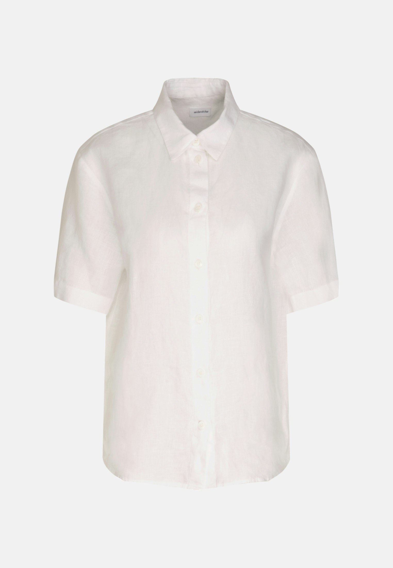 Short sleeve Linen Shirt Blouse